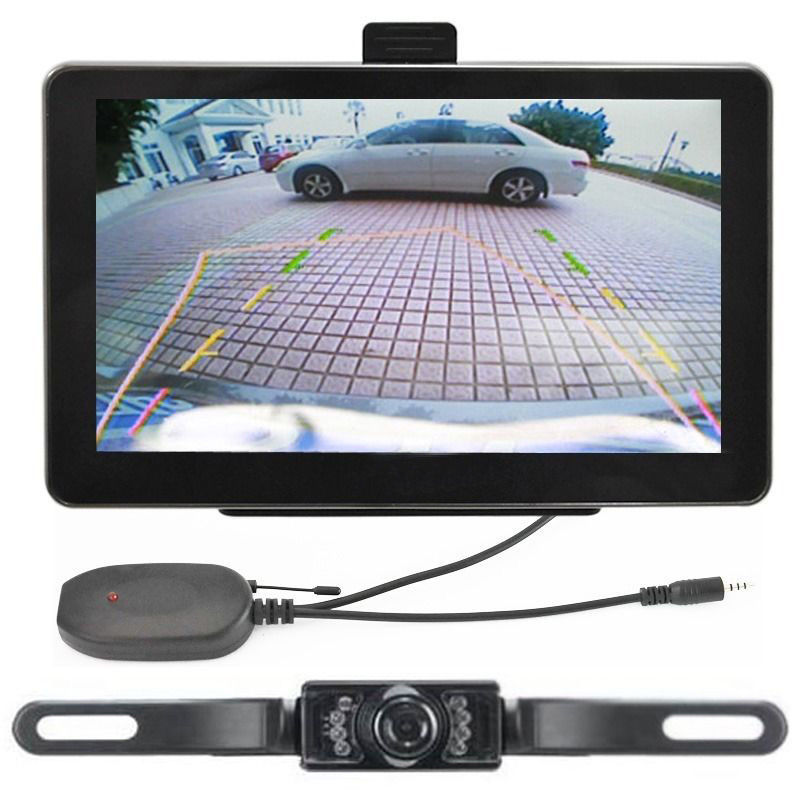 New 7 Car GPS NavigationWireless rearview Camera 128M8G Bluetooth Hands ...
