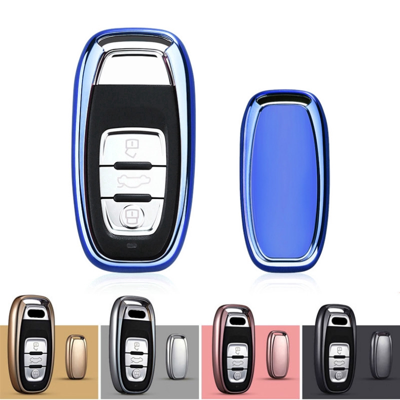 Audi Q3 Key Case หญิง A3 High- ปลาย Q2L พับรวมทุกอย่างใหม่ A1 เก่า A6 ...