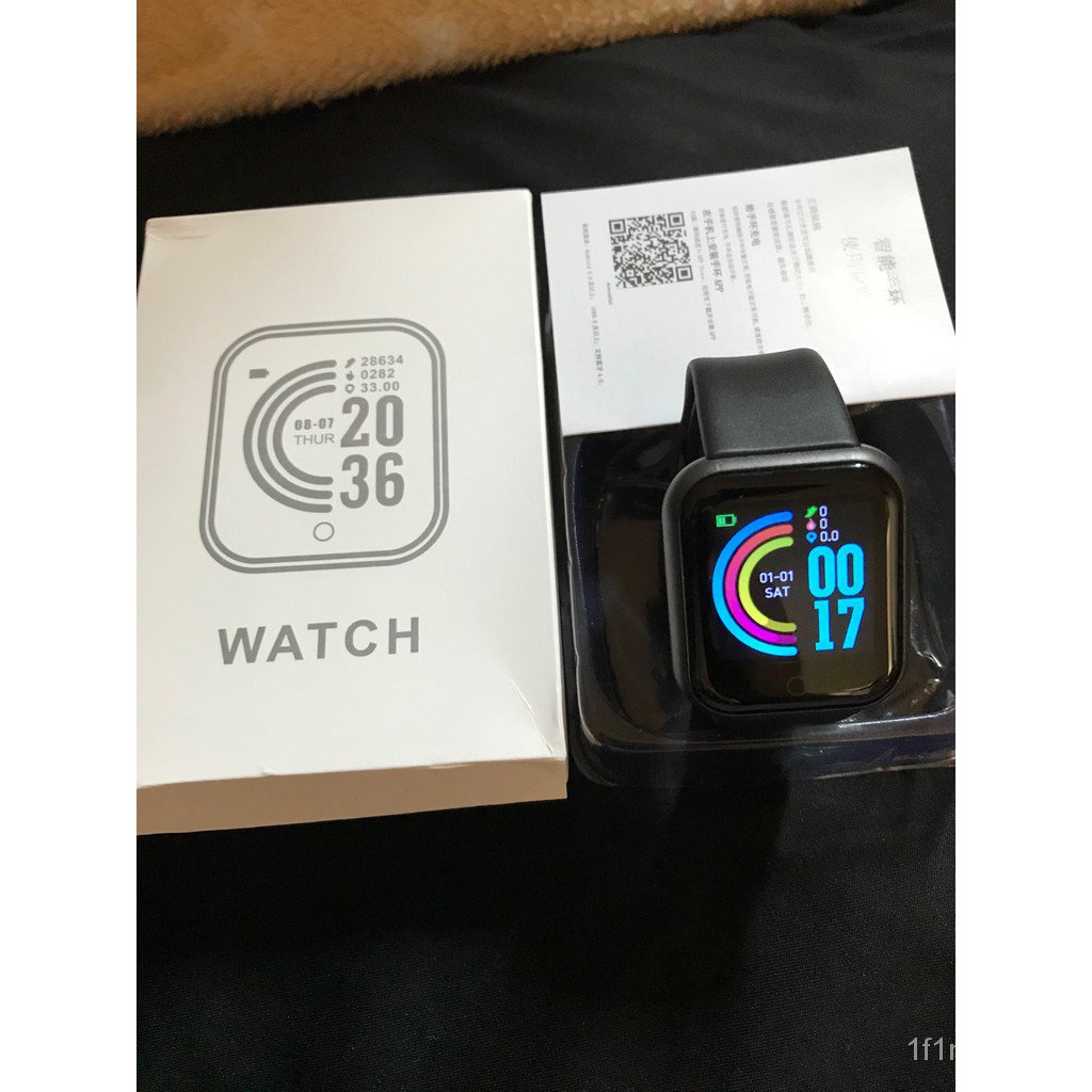 yKvu Smartwatch relógio smart y68 d20 rel gio com bluetooth usb com monitor cartão aco ...