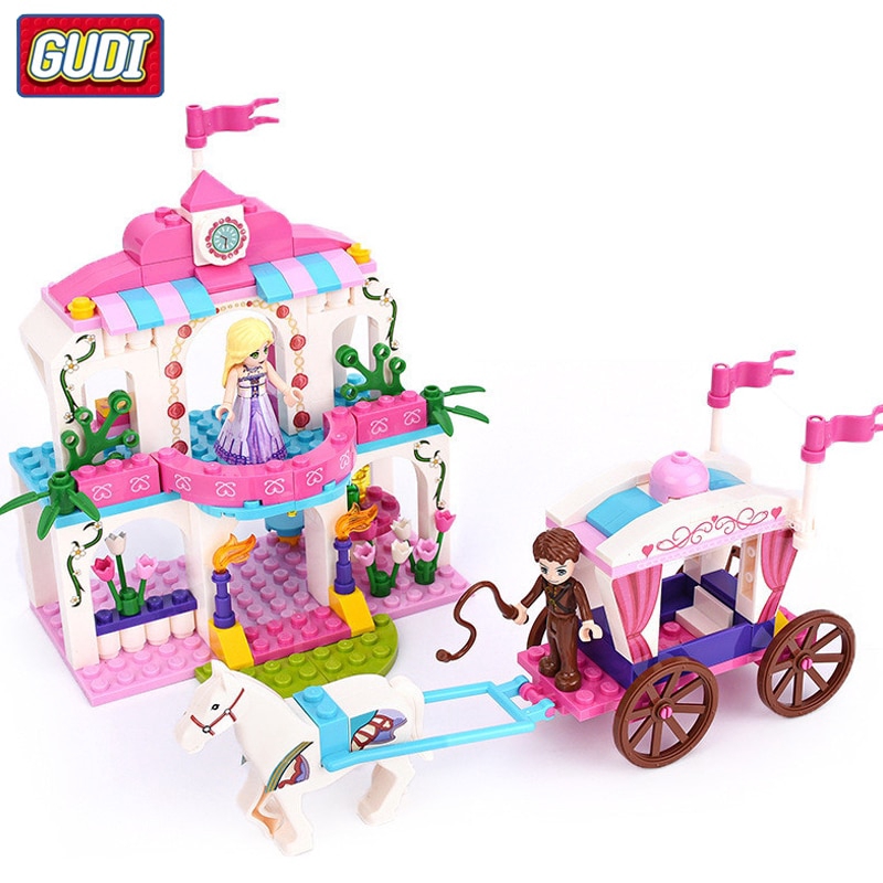 Girls Alice Princess Girls Royal Carriage Shower Bath Pink Castle ...