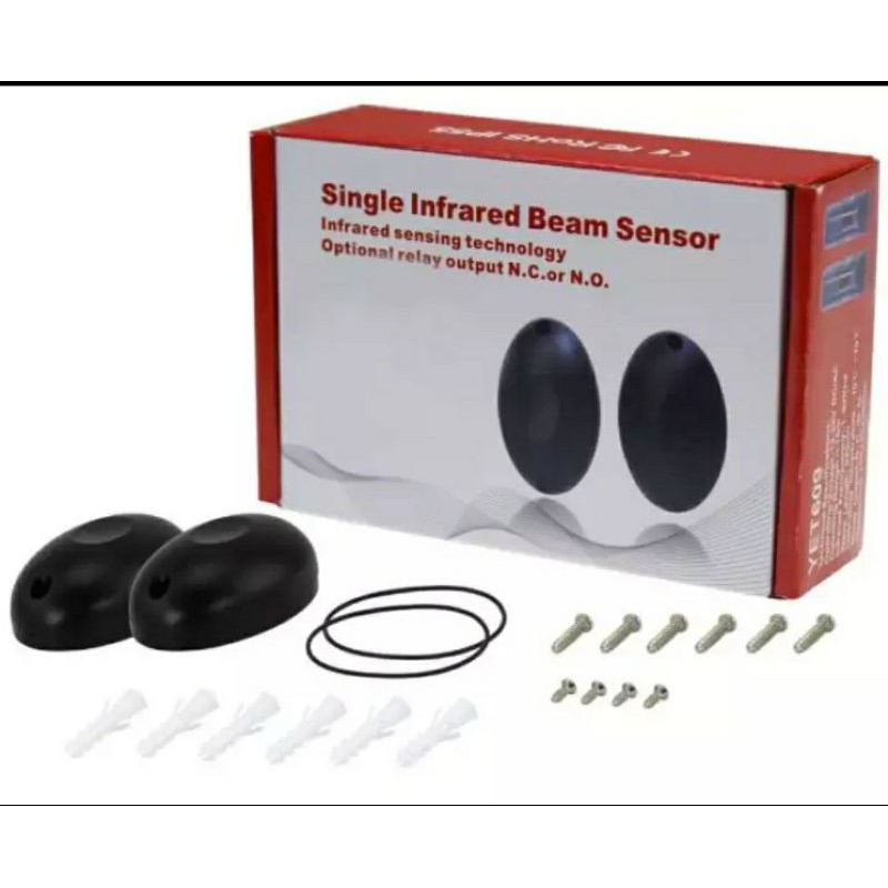 เซ็นเซอร์กันหนีบ ประตูรีโมท (Photo Sensor) infrared sensor กันประตูหนีบ ...