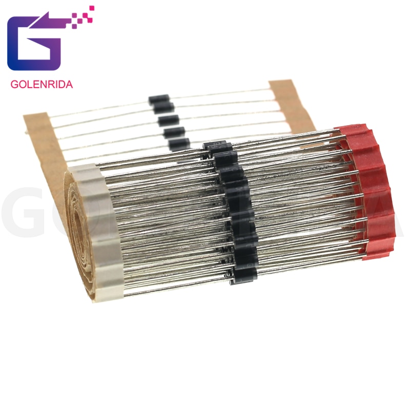 1 N5817 In5817 Fazer - 41 1 A 20 V Diodo Schottky 100 ชิ้นสําหรับรถ ...