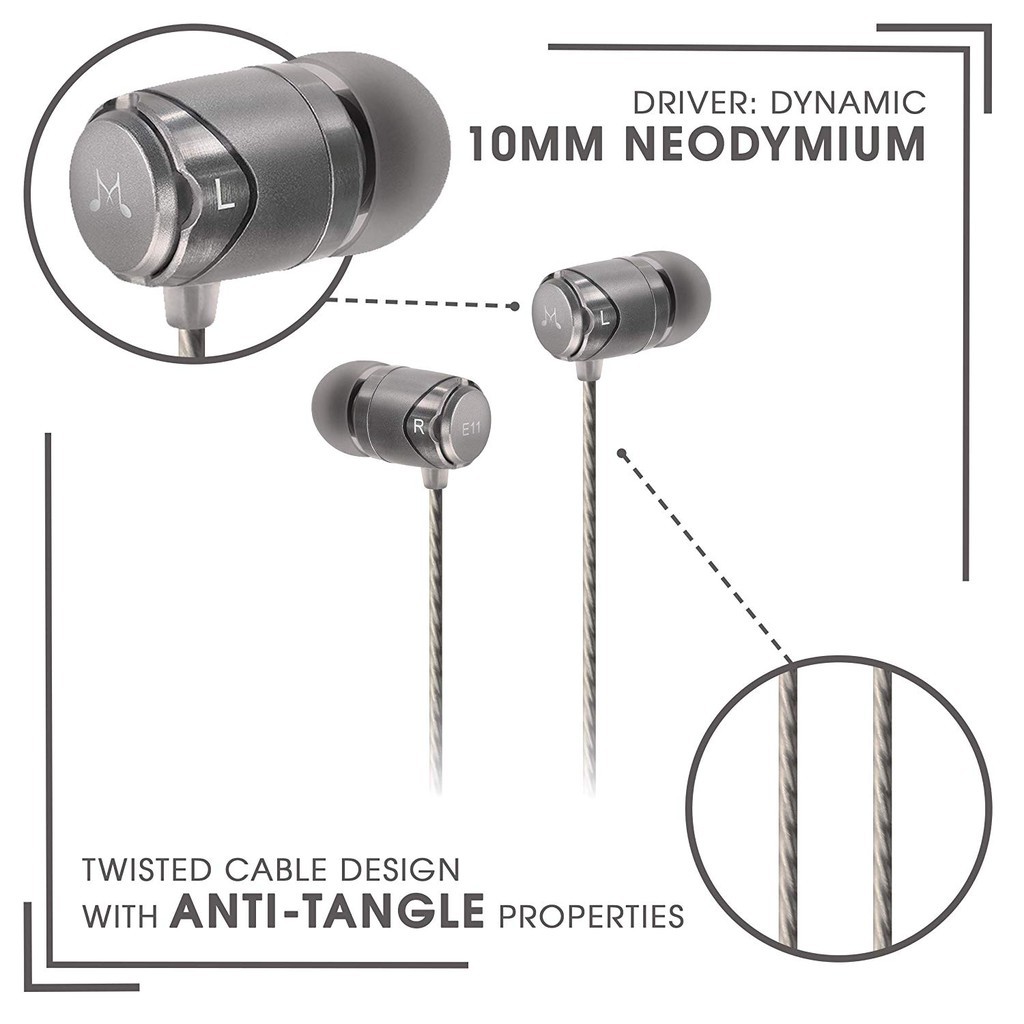 Original】SoundMAGIC E11 SoundMAGIC Stereo Music headset In-Ear earbuds ...