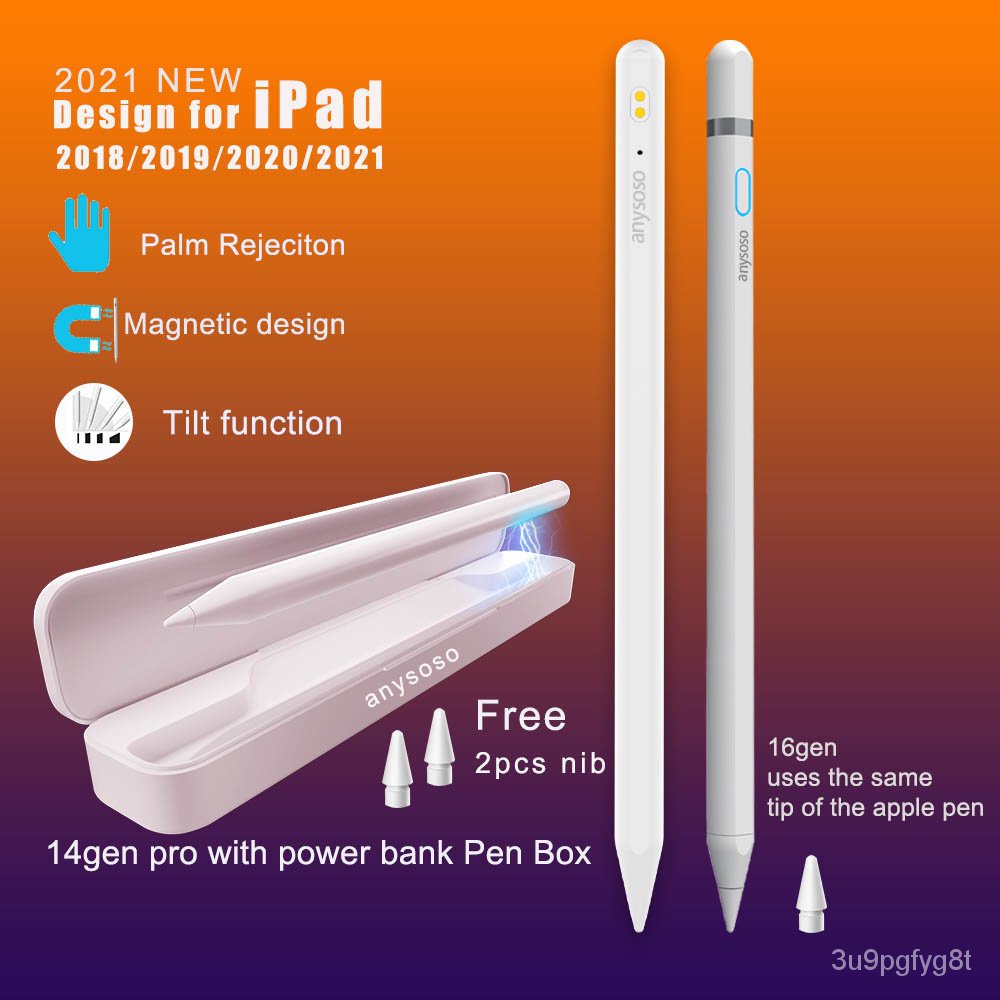 (NEW)Ipad Pencil 14 gen Stylus For Apple Ipad Pencil with Battery Pen ...