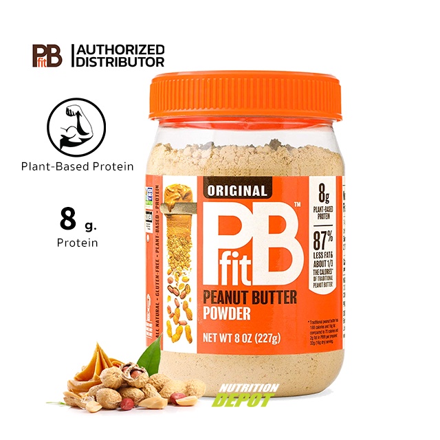 PB Fit Peanut Butter Powder Original 8oz | Shopee Thailand