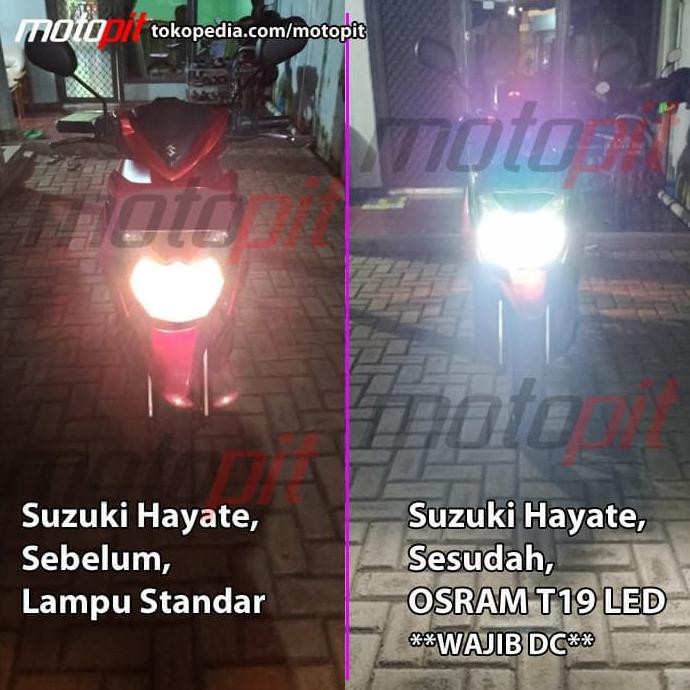 Star SELLER OSRAM LED T19 M5 K1 มอเตอร์ไฟหน้า H6 สีขาว AC DC - ปลั๊ก N PLAY 1 - classictoko.th ...