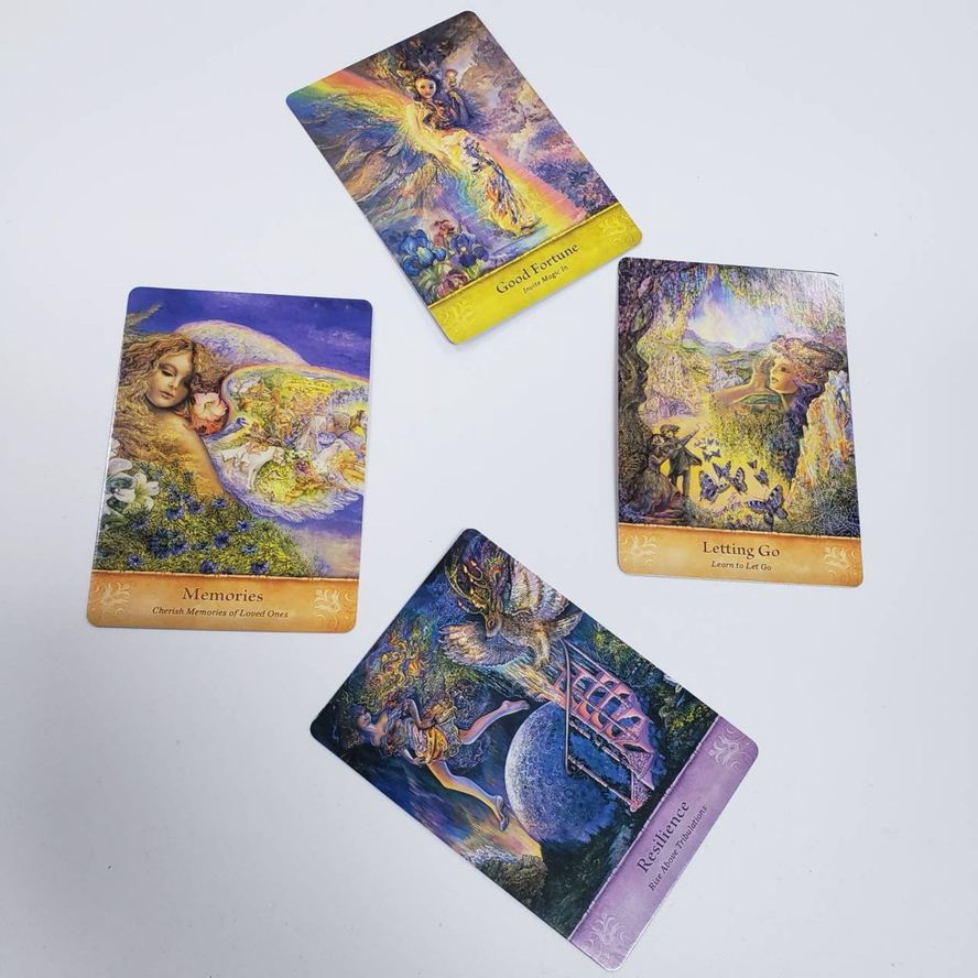 【READY STOCK】ไพ่ยิปซี ไพ่ทาโร่ ไพ่ดูดวง Mystical Wisdom Card deck tarot ...