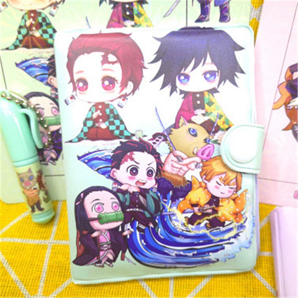 ALISOND1 Cute Demon Slayer Notebook School Kids with Pen Diary Agenda ...