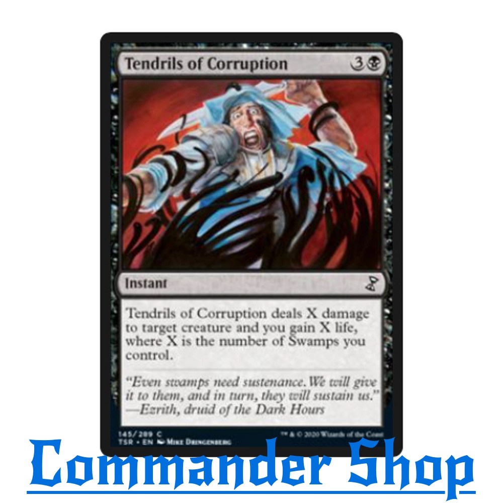 Tendrils of Corruption (Instant) Black การ์ด Magic The Gathering (MTG ...