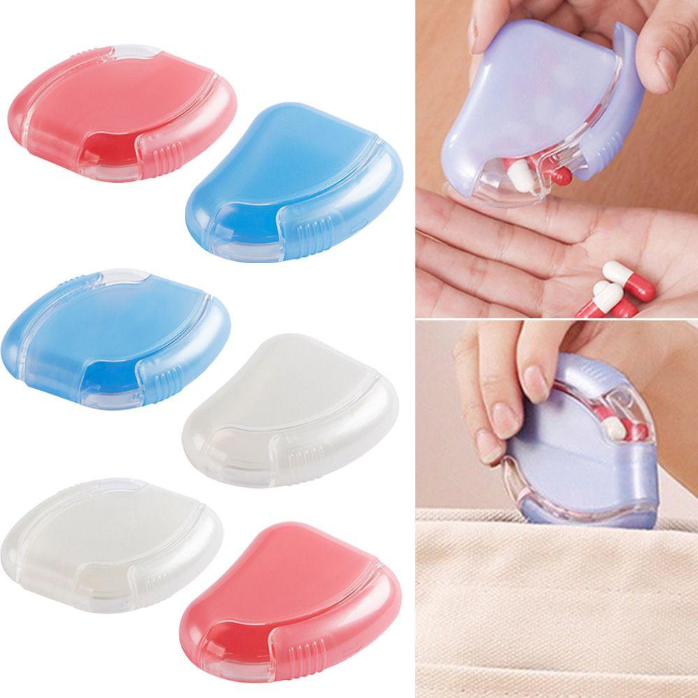 EUTUS Mini Pill Box Travel Drugs Organizer Holder Medicine Storage Case ...