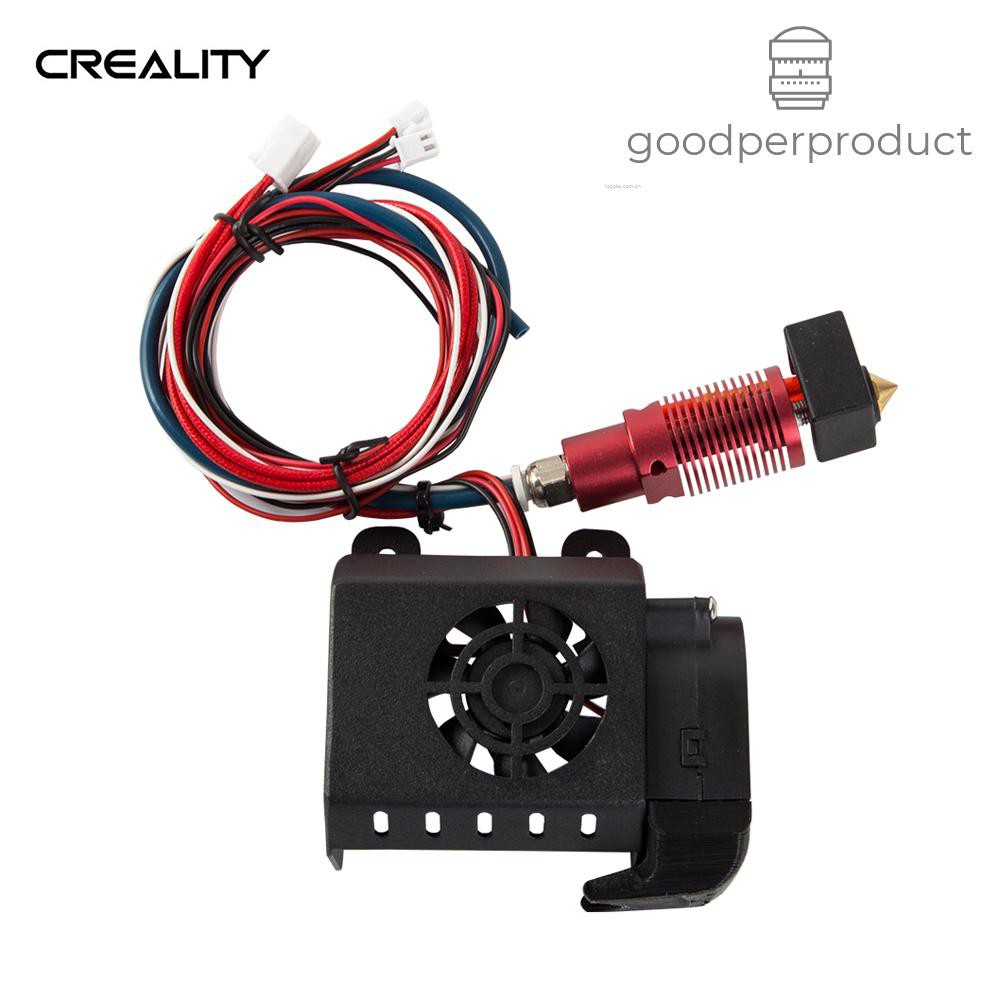 Good&P Original Creality 3D Full Assembled Extruder Kit with 0.4mm Nozzle Aluminum Heating Block ...