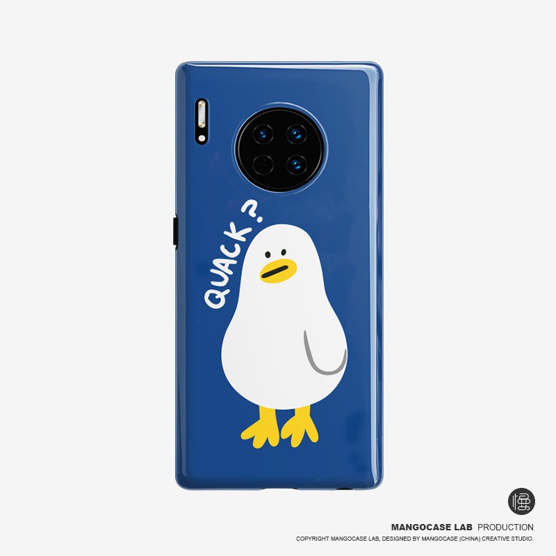 เคสโทรศัพท์มือถือ ลายเป็ดน่ารัก สําหรับ Apple Iphone P40 P30 se2 11promax Huawei mate30pro XXR ...
