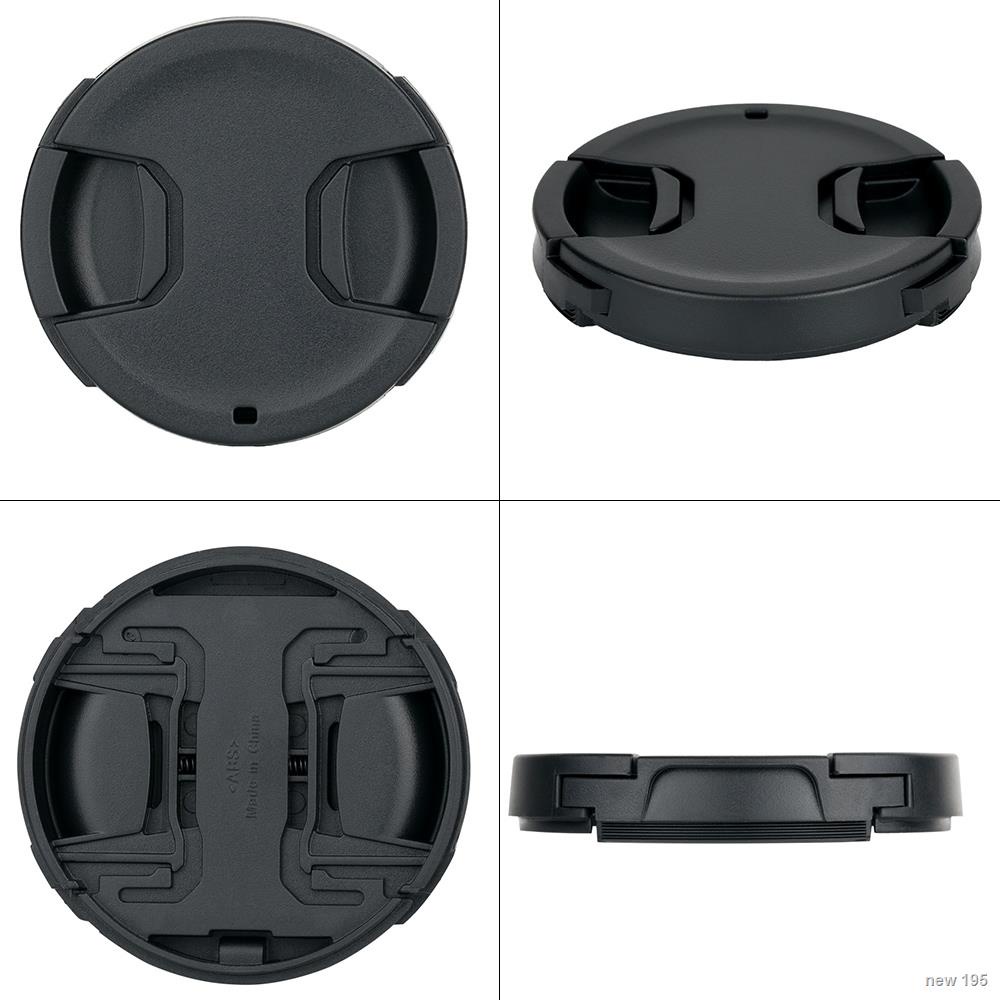 ฝาปิดเลนส์ 37-95mm Camera Lens Cap Snap-On Lens Cover Filter Protector ...