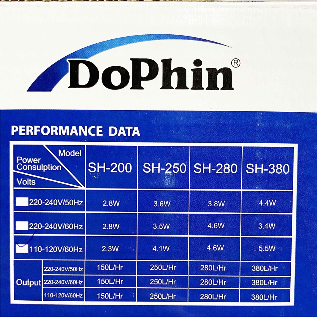 Dophin Dolphin For - 380 / SH - 280 / SH - 250 / SH - 200 DMbt ...