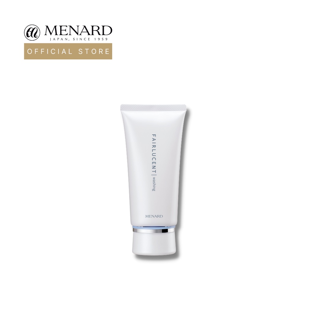 Menard FAIRLUCENT Washing Cream ครีมโฟมล้างหน้าเนื้อเนียนนุ่ม ให้ความชุ่มชื้นและบำรุงเพื่อผิว ...