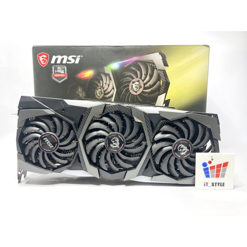 VGA (การ์ดจอ) MSI RTX 2080 SUPER GAMING X TRIO 8GB GDDR6 ประกันศูนย์ไทย 2 ปี - it_styie - ThaiPick