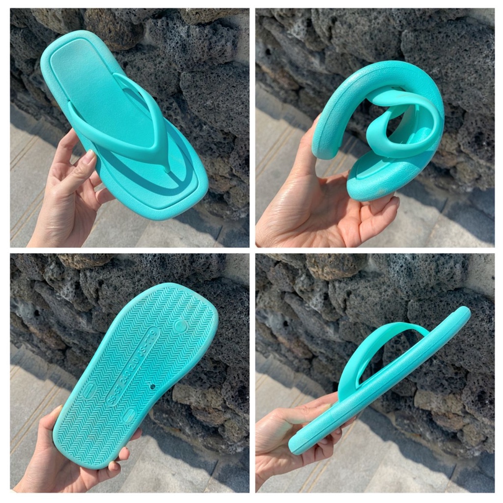 wWomen Flip Flops Summer Slippers Beach Slides Sandals Soft Sole Thick ...