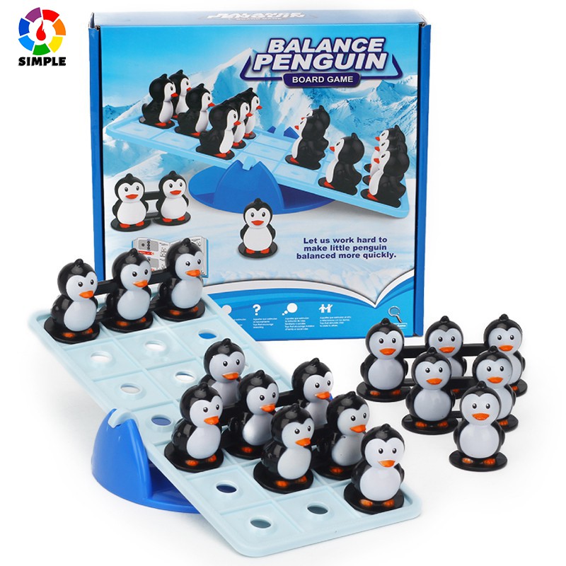 Penguin Balance Board Games เกมส์แพนกวินทุบน้ำแข็งขนาดใหญ่ | Shopee ...