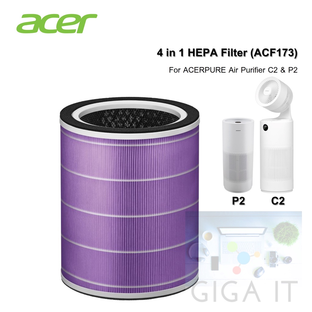 Acerpure แผ่นกรอง 4 In 1 HEPA Filter สำหรับ Acerpure C2 P2 ประกันศูนย์ ...