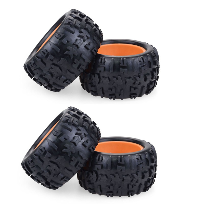 4Pcs 150mm 1/8 Truggy Monster Truck Wheels Tires for Redcat Rovan HPI ...