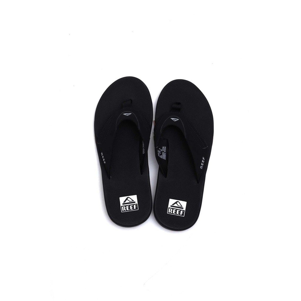 REEF รองเท้าแตะผู้ชาย REEF FANNING - BLACK/SILVER SP20 ( RF002026BLS ...