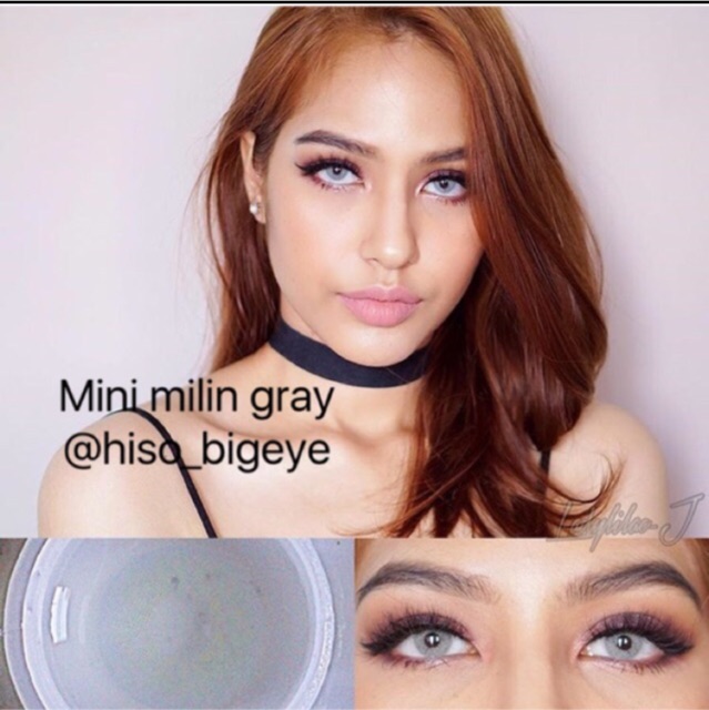Mini milin gray พร้อมส่งค่าสายตา - hiso_gals - ThaiPick
