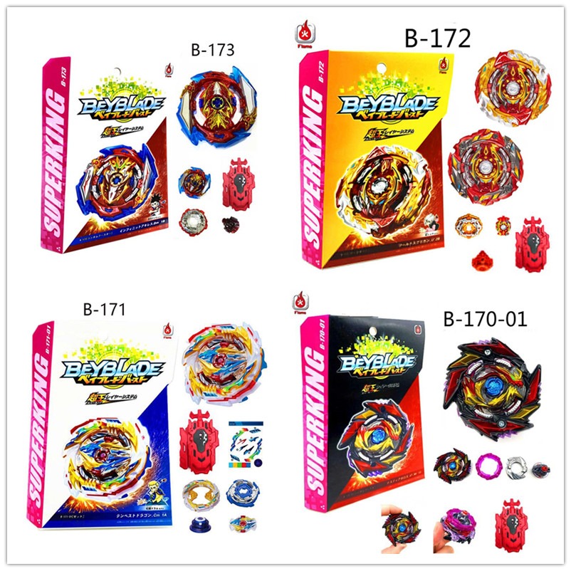 Beyblade Burst B-173 Infinite Achilles B-172 World Spriggan B-171 ...