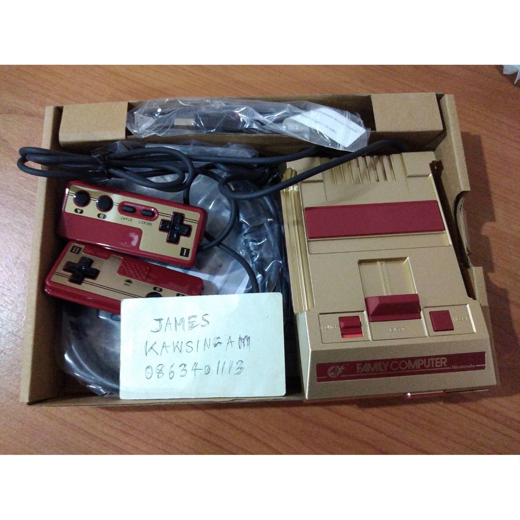 Nintendo Classic Mini Famicom Shonen Jump 50th Anniversary Version ...