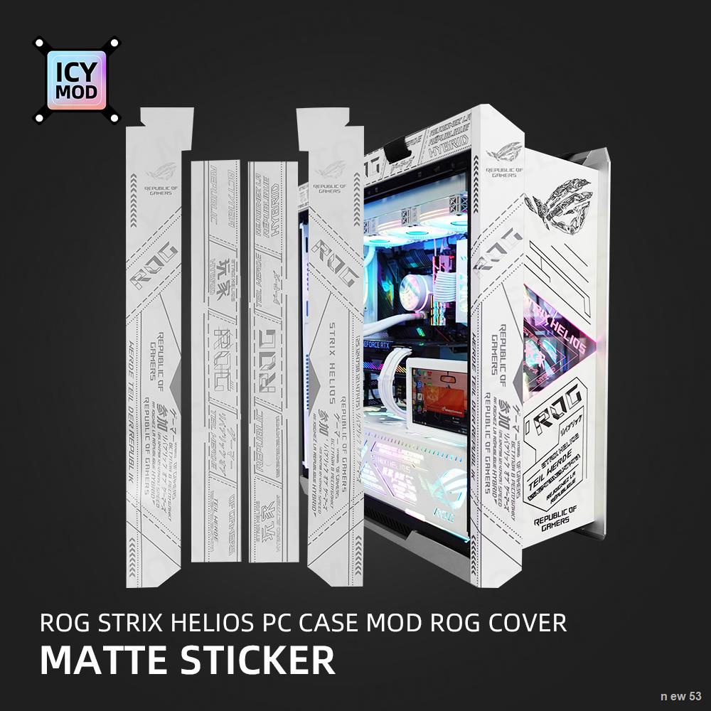 คอมพิวเตอร์ ROG Strix Helios Computer Chassis Customized Matte Sticker ...