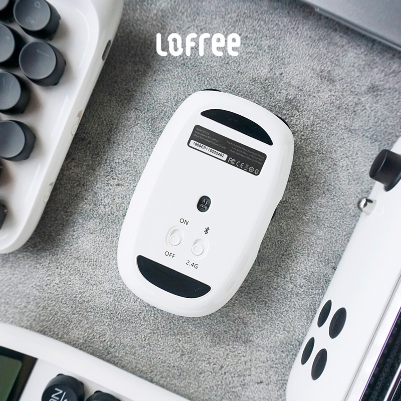 Lofree Potato Chip Mouse Wireless Bluetooth Rechargeable Girls Office ...