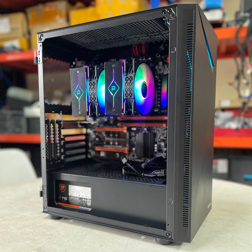 Computer Workstation XEON E5-2673V3 2448 Core Dual X99DDR4 ECC 64G VGA ...