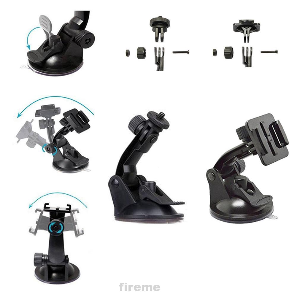 Holder Adjustable Accessories Windshield Lock Buckle For GoPro Hero5/4/ ...