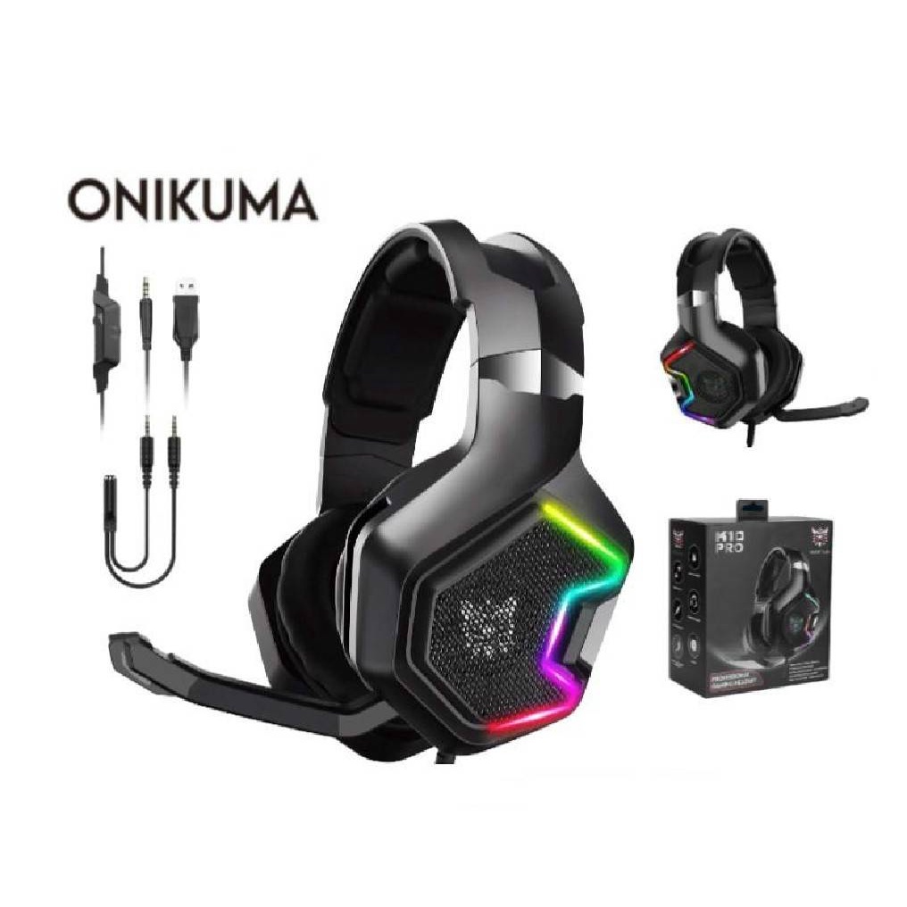 หูฟังเล่นเกมส์ ONIKUMA รุ่น K10 Pro (สินค้ารับประกัน 2 ปีศูนย์ไทย ...