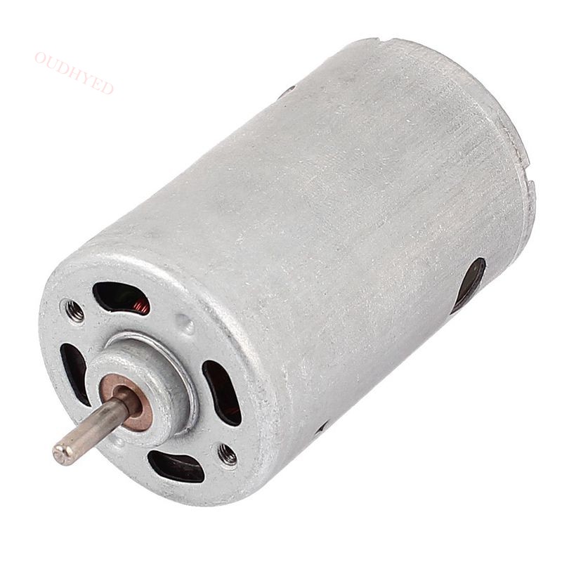 DC 12V 5500 RPM Cylindrical Miniature Machine Magnetic Tool Motor R555 ...