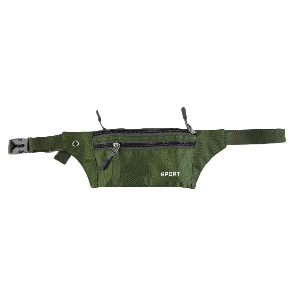 CKST กระเป๋าคาดเอว อเนกประสงค์ ใส่ไปออกกำลังกาย วิ่ง กันน้ำ สีดำ ...