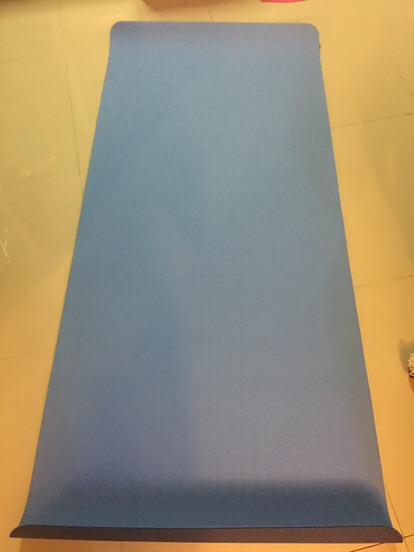 เสื่อโยคะ TPE หนา 8mm > กว้างพิเศษ 80 Cm สี 2 โทน - TPE Yoga Mat 80 cm ...