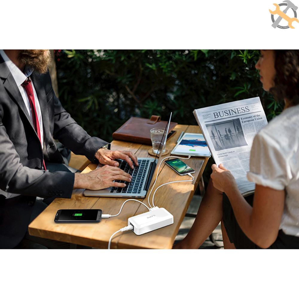 CUST 8 Ports Smart USB Charger 50W 8A Multi Port USB Hub with LCD ...