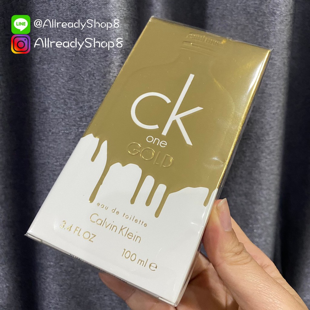 CK calvin klein One Gold Limited Edition EDT 100 ML. (INBOX) /. HR ...
