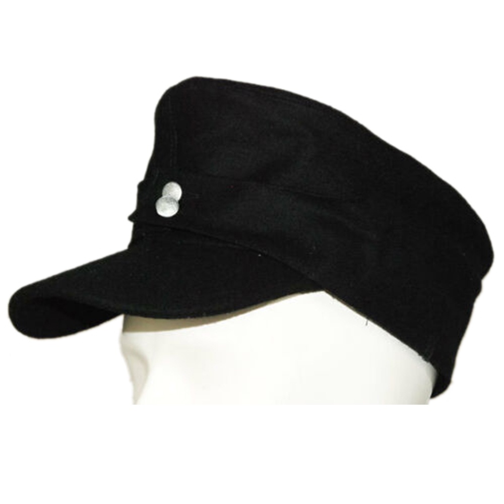 WWII GERMAN EM ELITE Soldier Winter PANZER M43 FIELD Wool CAP Hat in ...