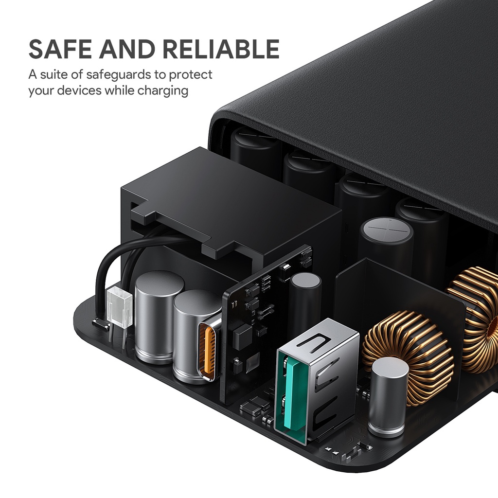 AUKEY PA-D3 หัวชาร์จเร็ว 60W Dynamic USB-C Power Delivery 60W และ AiPower Fast Charge ช่อง รุ่น ...