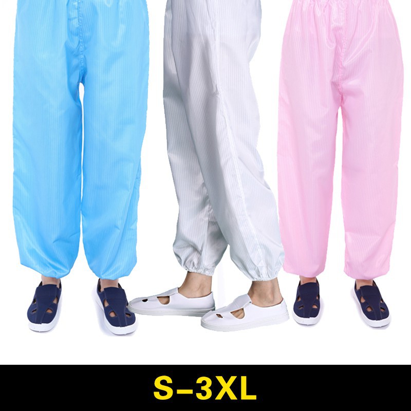 ♠ Clean room pants ESD Pants Anti Static Trousers Unisex | Shopee Thailand