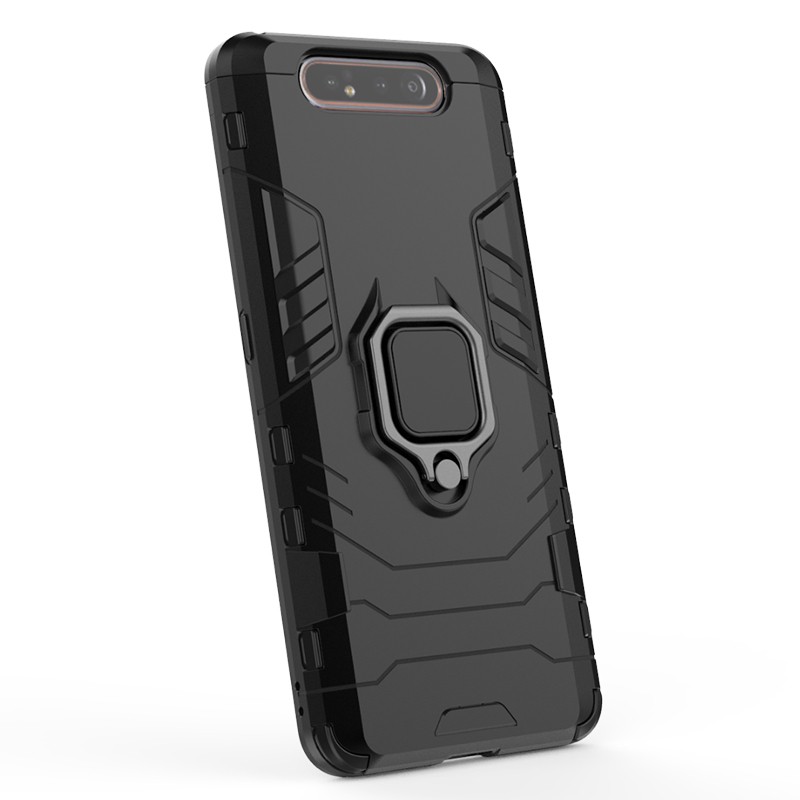 เคส Samsung Galaxy A80 พลาสติกแบบแข็ง Armor Shockproof Phone Case Back ...