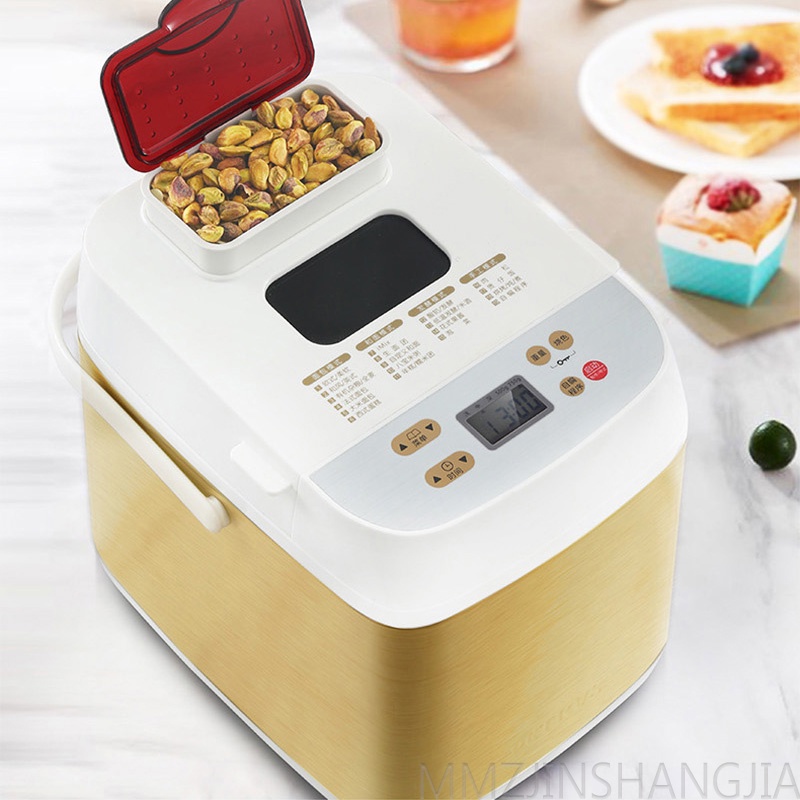 เครื่องปิ้งขนมปังMultifunction Electric Bread Maker Machine Mini Home Fully Automatic Cake ...