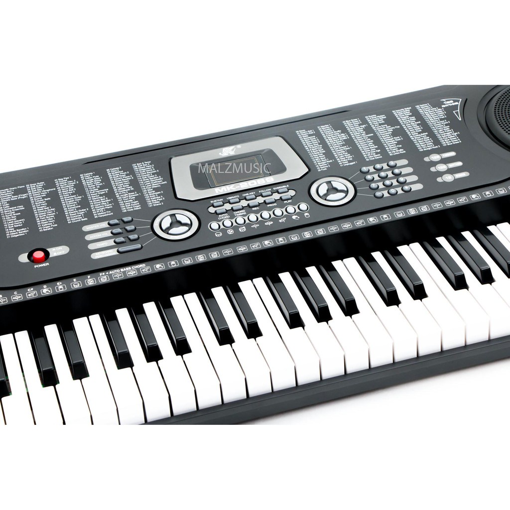 MK-2089 คีย์บอร์ด 61คีย์ Keyboard MK2089 ใส่ถ่านได้ ฟรี ไมค์ ที่วางโน้ต ...