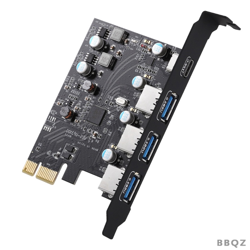 Pcie Usb 3.0 Card, 4 พอร์ต Pci-E To Usb 3.0 อะแดปเตอร์การ์ดเชื่อมต่อ ...
