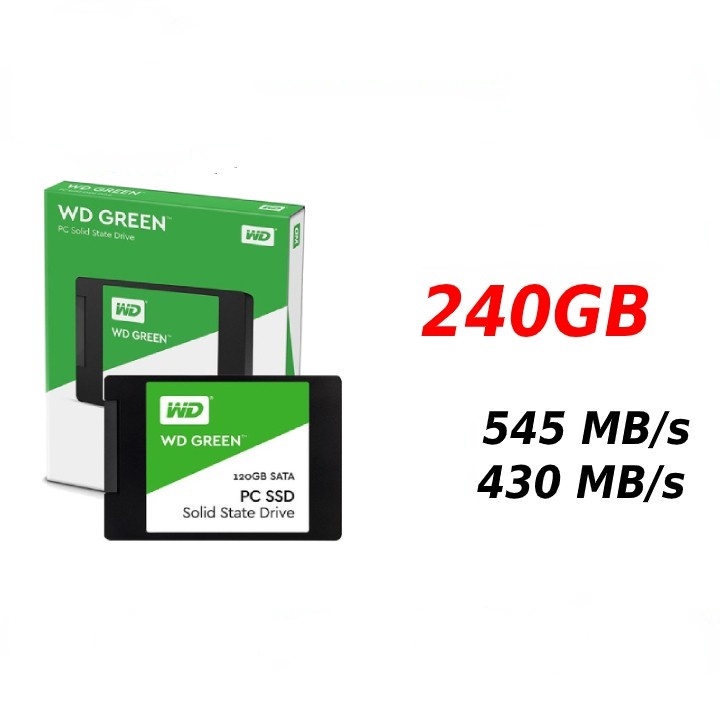 Genuine WD 240GB Green SSD - permanent spring distribution - 7yps__b3fe ...