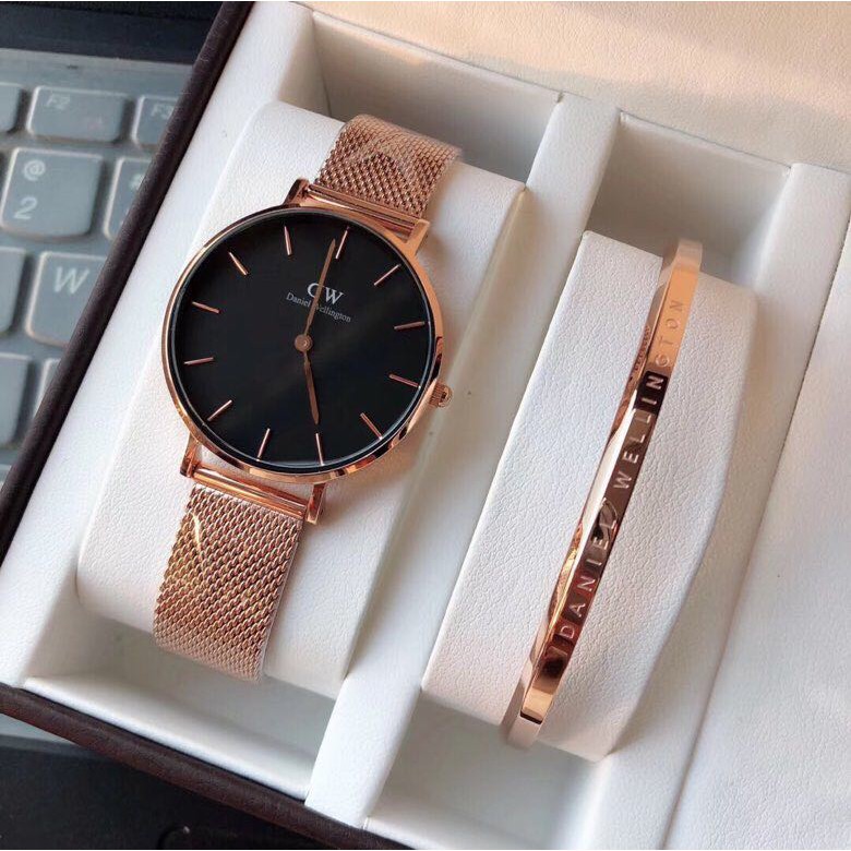 2 colours นาฬิกาข้อมือ นาฬิกาแฟชั่ Daniel Wellington Classic DW watch ...