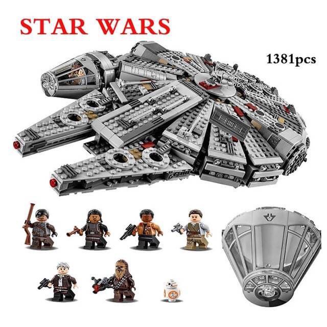 เลโก้จีน LELE 79211 ชุด Starwars ยาน Millennium Falcon จำนวน 1381 ชิ้น ...