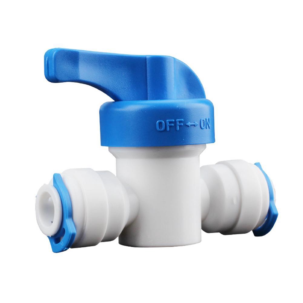 Water Reverse Osmosis Inline New Ball Valve Quick Connect Shut Off ...