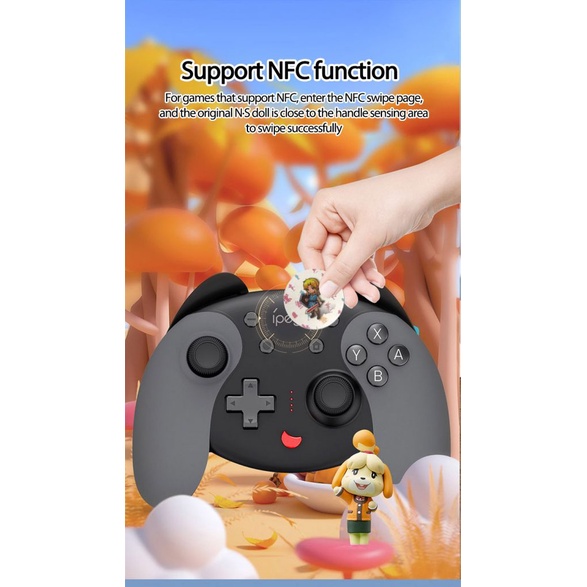 【Ready Stock】 PG-SW068 Bluetooth-compatible Gamepad For Nintendo Switch ...